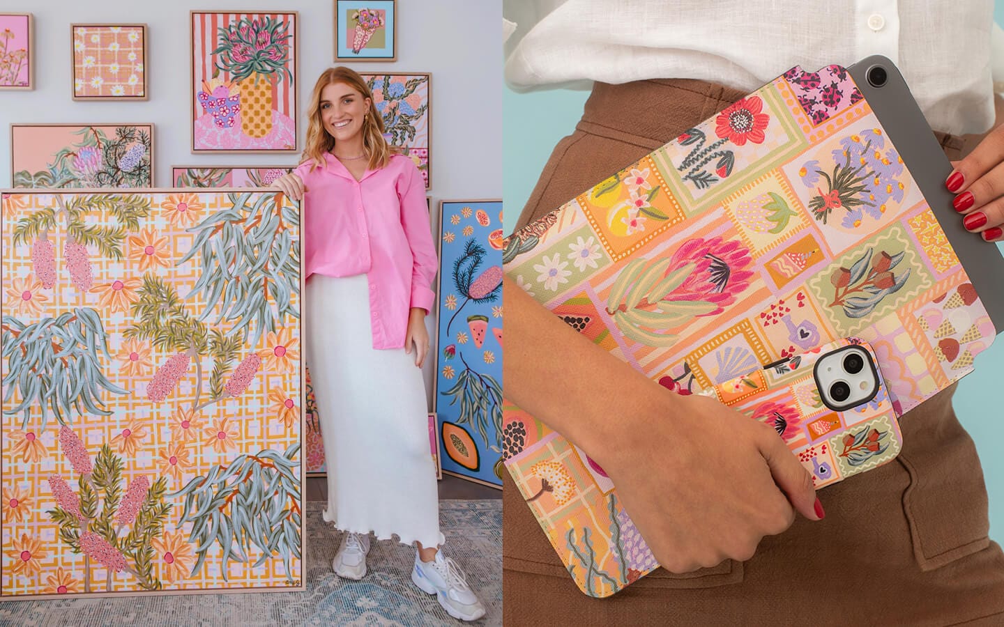 Amy Gibbs Cute Floral Phone Cases & Tech Accessories | The Dairy