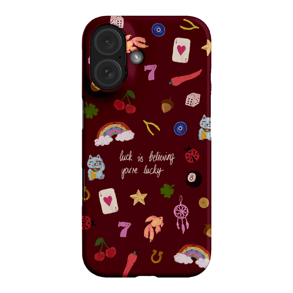 Lucky Illustrated Phone Case | The Dairy