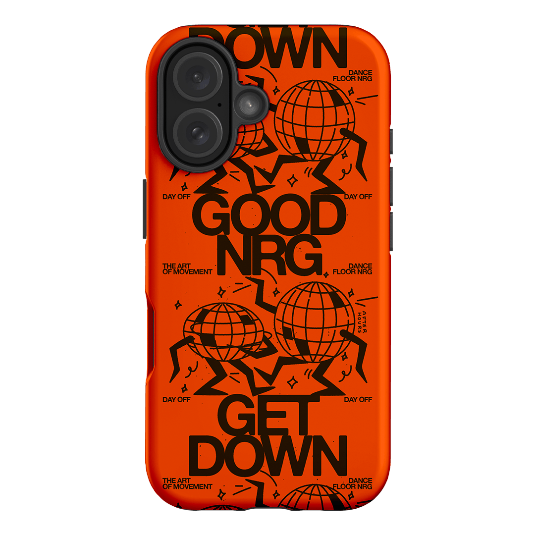 Good Energy Orange 90 s Retro Phone Case – The Dairy