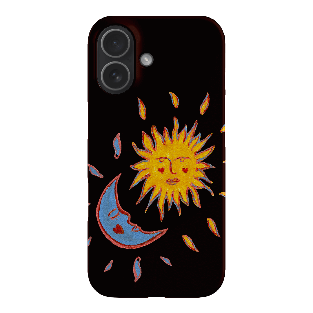 Sun & Moon Plum Celestial Phone Case | The Dairy