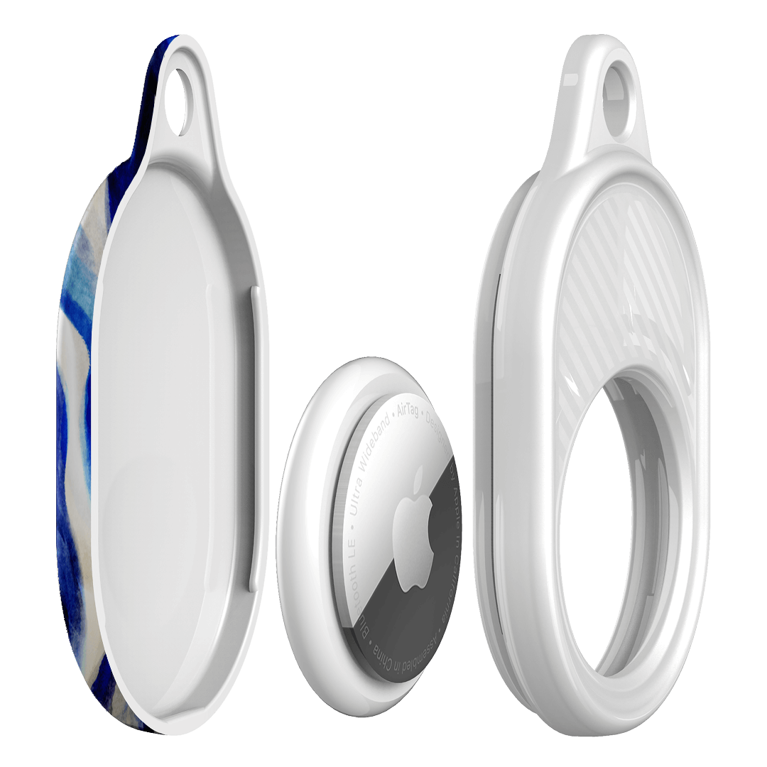 Mati Evil Eye Pattern AirTag Holder – The Dairy