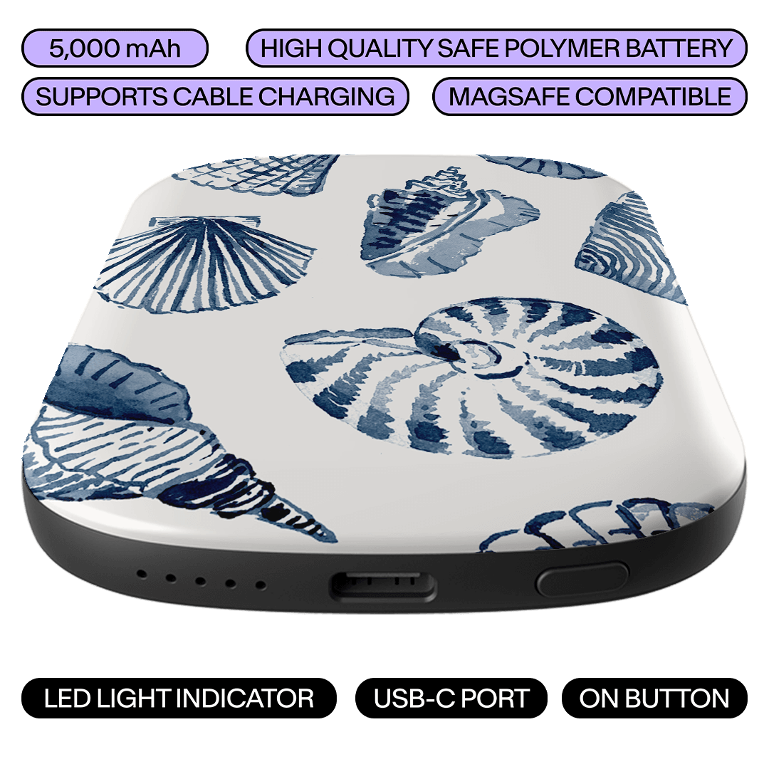 Blue Shells ChargePod MagSafe Power Bank – The Dairy