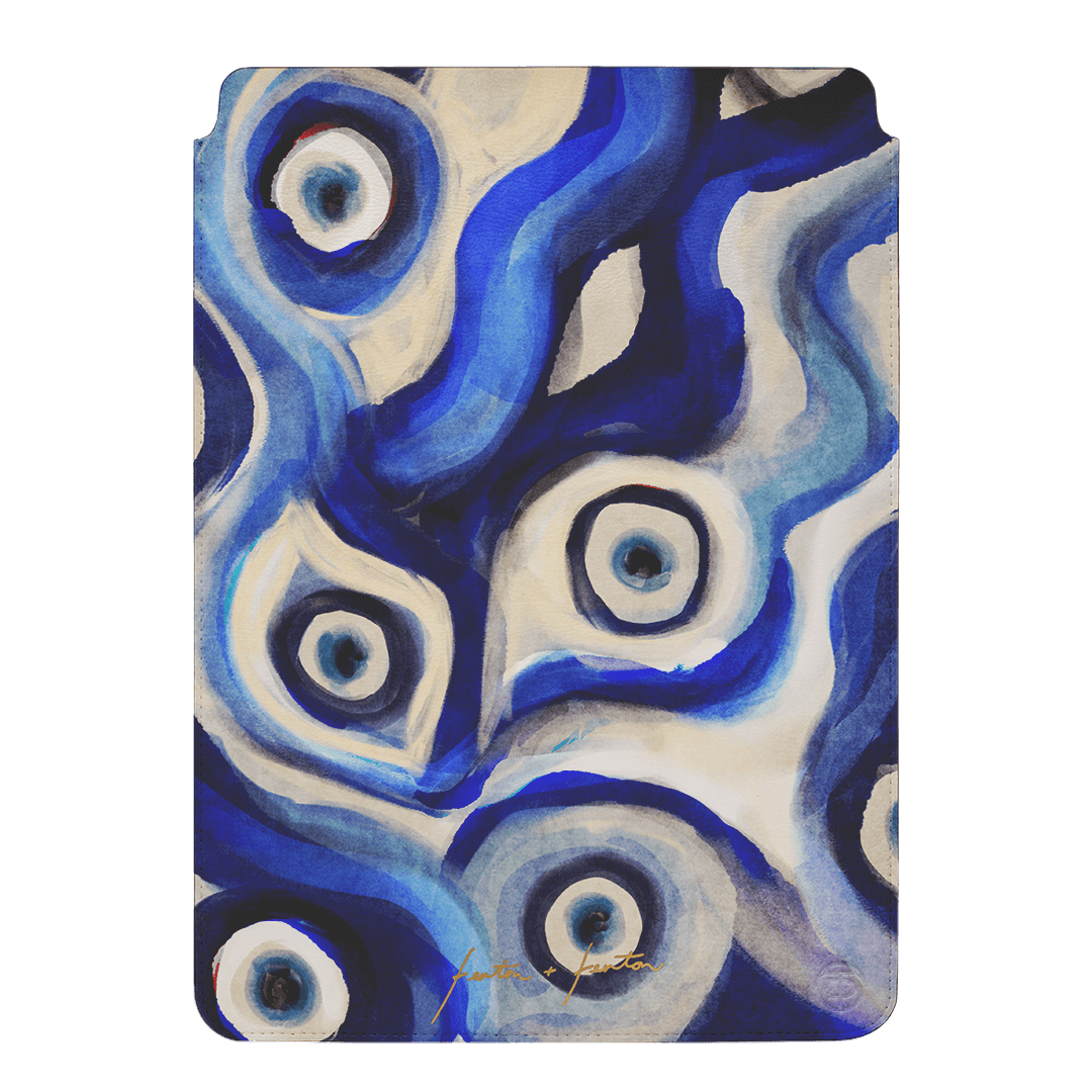 Mati Blue Evil Eye Laptop and iPad Sleeve – The Dairy